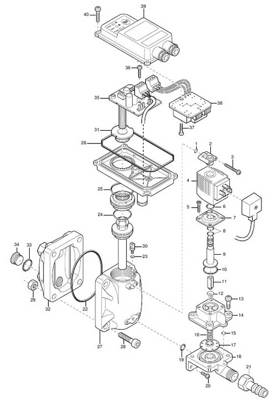 Конденсатоотводчик Atlas Copco EWD 330 (EWD330) со склада в Москве