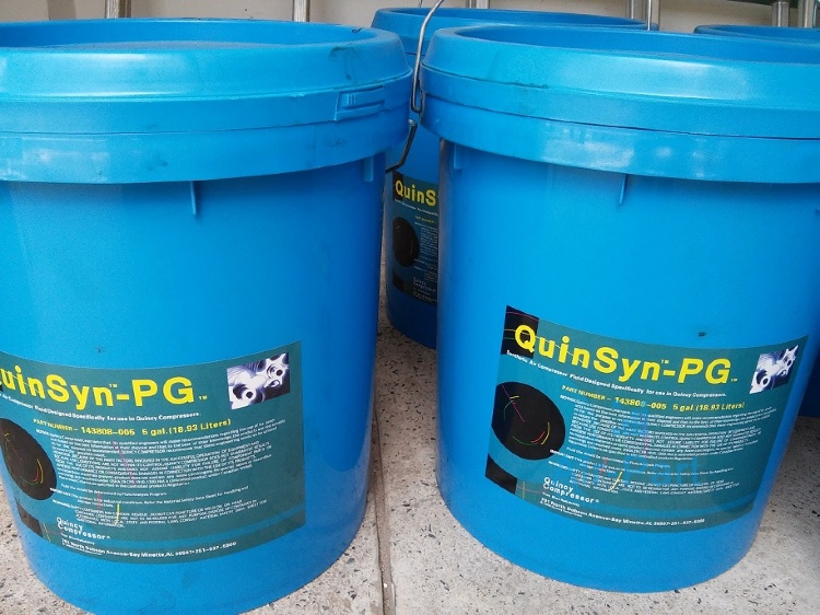 Компрессорное масло QUINCY 143808-005 (1627456169) 5 GAL (18.93 Литра ...